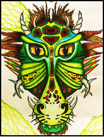 How to Shade Dragon Eyes! 8 Easy Steps! - SparkleGals Art Magic Blog