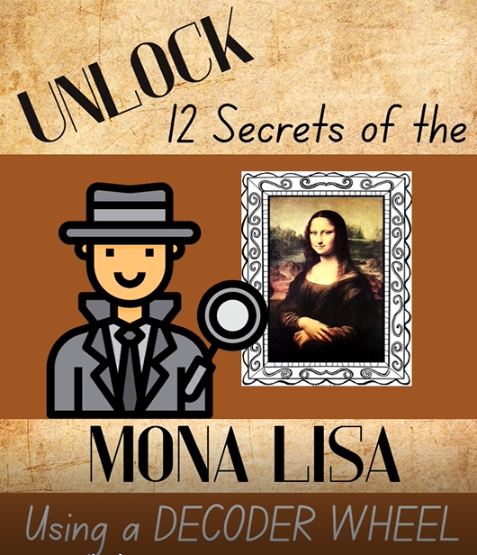 Mona Lisa Decoder Activity: A Fun Art History Puzzle - SparkleGals Art ...